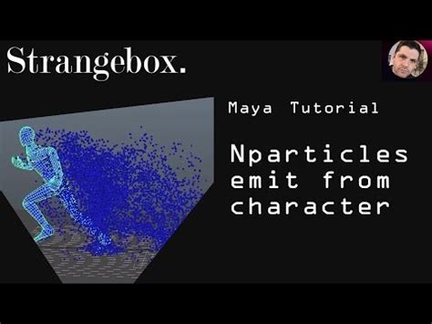 Maya Nparticles emitting from character tutorial. - YouTube