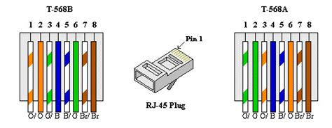Ethernet Rj Wiring Connector Pinout And Colors My Xxx Hot Girl