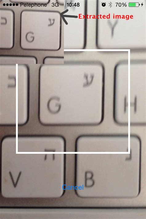 Ios Cropping Image From Avcapture According Rectangle View Above Camera Layer Stack Overflow