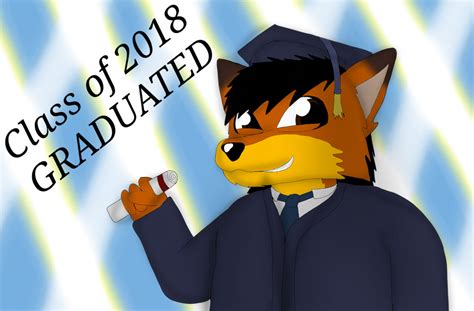 Class Of 2018 Graduated Fox By Zachmfkattack On Deviantart