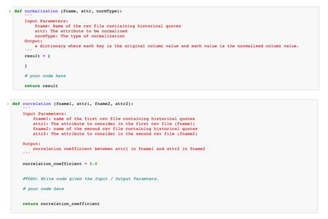 Solved There Are Two Functions That Need To Be Completed Chegg