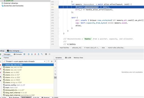 Clions Debugger Doesnt Show Stdlib Source Code When Using Lldb · Issue 4924 · Intellij Rust