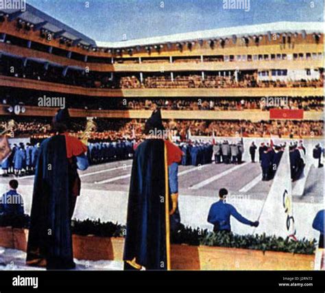 The 1956 Winter Olympic Games Wog Opening Ceremony Marked The