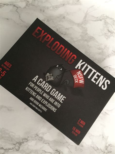 Exploding Kittens Nsfw Edition Reviews In Misc Chickadvisor