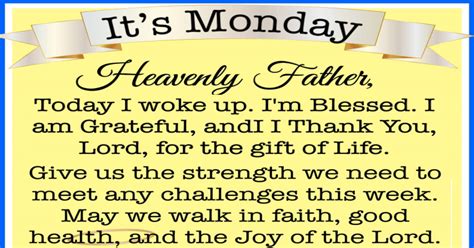 Prayer Of The Day Monday Blessings March 25 2024 💌🙏