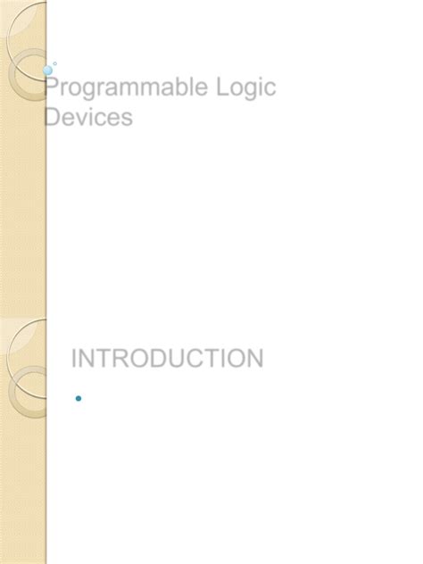 14a Intro Prog Logic Devices Cpld Fpga Pdf Field Programmable