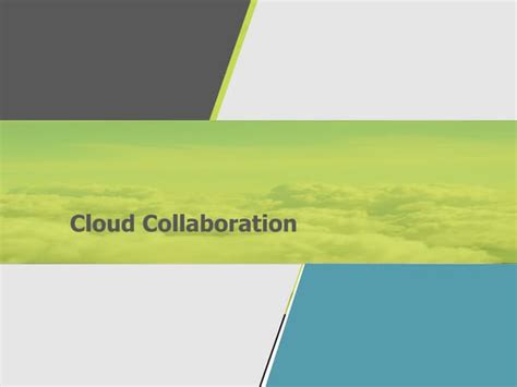 Webinar Wednesday Cloud Collaboration Ppt