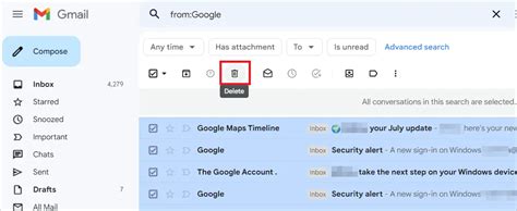 How To Delete All Emails From One Sender In Gmail