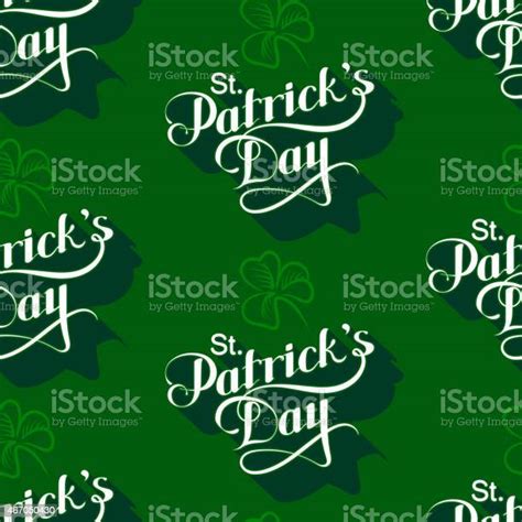 벡터 연속무늬 손으로 쓴 생피에르에 Patricks 일연도 레이블입니다 0명에 대한 스톡 벡터 아트 및 기타 이미지 0명