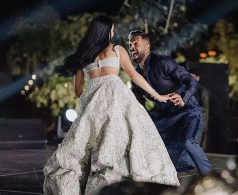 Hardik Pandya And Natasa Stankovic From Fun Filled Sangeet To Royal