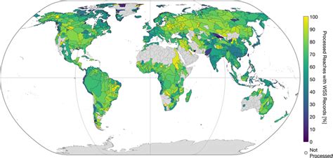 Percentage Of Processed Reaches With Water Surface Slope Wss Results