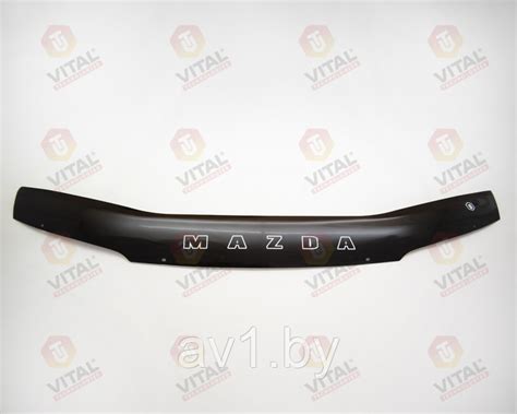 Купить Дефлектор капота (мухобойка) Mazda 626 GE (1992-1997) / Мазда ...