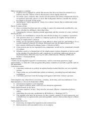 Lecture Part Docx Other Concepts To Consider If Parties Have