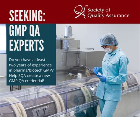 Society Of Quality Assurance On Linkedin Gmp