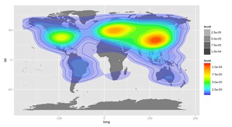 R What S The Right Way To Draw Contour Lines On Map Stack Overflow
