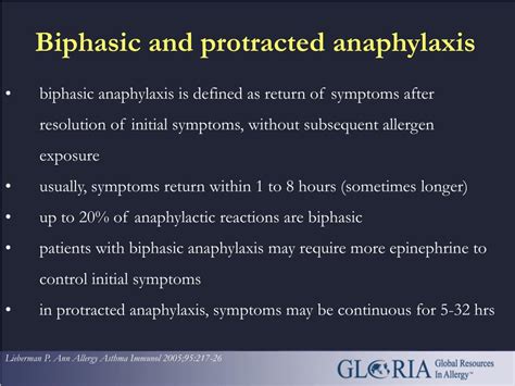Ppt Gloria Module 8 Anaphylaxis Powerpoint Presentation Free Download Id 871480