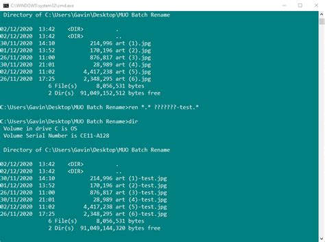 How To Batch Rename Mass Delete Files In Windows