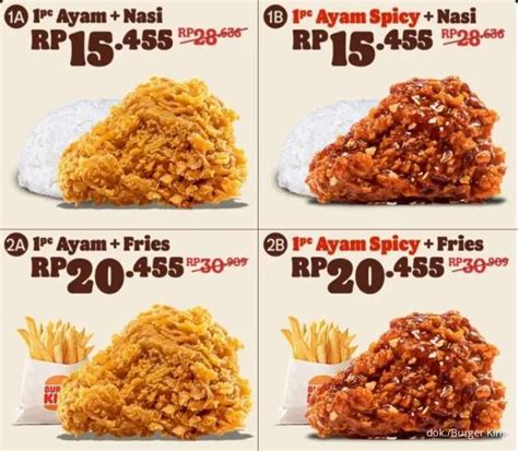 Promo Akhir Tahun 2023 Kupon Desember Burger King Dapat Banyak Voucher