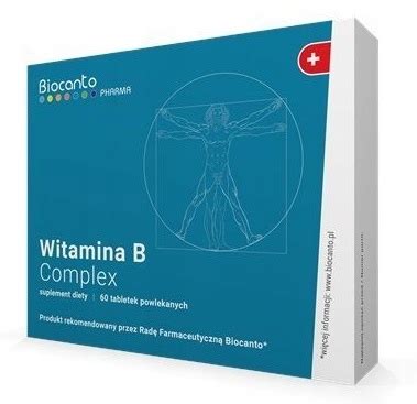 Biocanto Witamina B Complex B1 B2 B6 B12 12796964408 Allegro Pl