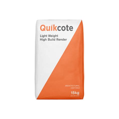Quikcote High Build Render 15kg Render Supply Co