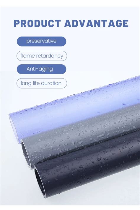 Upvc 파이프 플라스틱 Pvc Upvc 물 파이프 가격 목록 물 공급 또는 배수 Pvc 파이프 가격