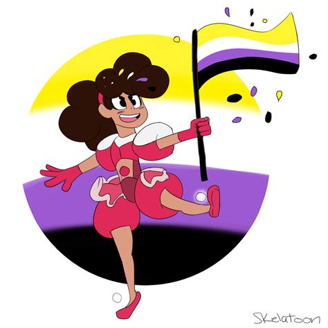 Stevonnie Happy Pride Nonbinary Fanart By Sleeping Dreamdale On