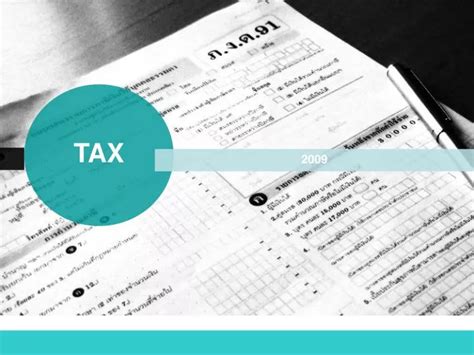 PPT TAX PowerPoint Presentation Free Download ID 6722856