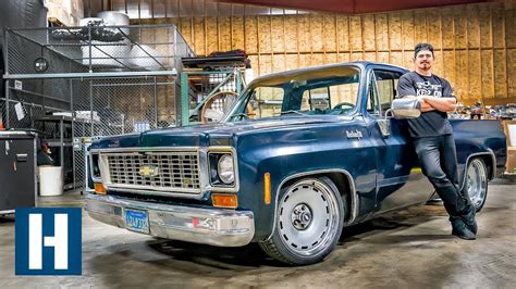 Slammed Chopped And Notched Zacs C10 Squarebody Gets Low Youtube