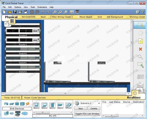 思科交换机模拟器 思科模拟器 cisco packet tracer 7 3 1破解版 安装教程 闪电软件园