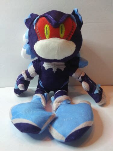 Mephiles The Dark Sonic The Hedgehog Cartoon Game Plush Stuffed Doll