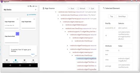 How To Tap The Element Next To A Text In Android Using Appium And Java