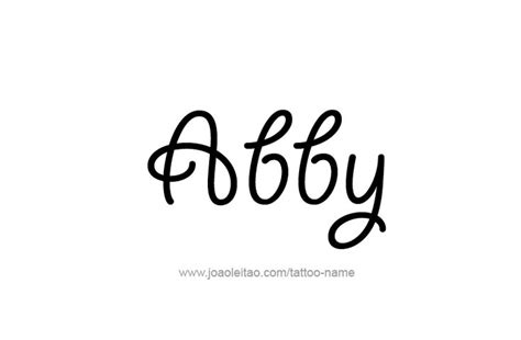 Abby Name Tattoo Designs Tattoo Designs Name Tattoo Name Tattoos