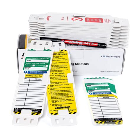 Ladder Inspection Tagging Systems Scafftag