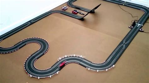 Carrera Go F1 Race - Ferrari vs Redbull F1 Cars - Close up on track ...