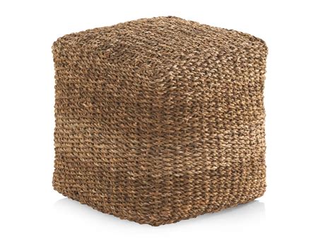Pufe 40 x 40 x 40 Fibra de Algas e Algodão Worten pt