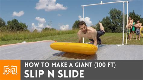 Diy Slip And Slide With Tarp Paolomangiolait