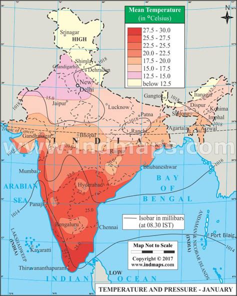 Average Annual Temperature Map