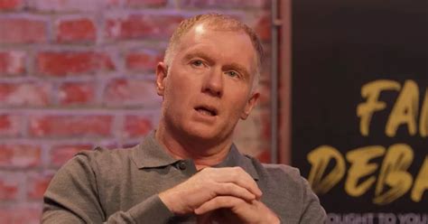 Paul Scholes Makes Surprising Comparison Between Manchester United And