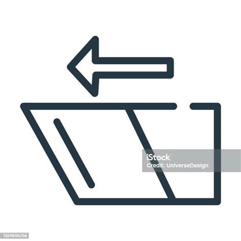 얇은 선 아이콘을 전단합니다 가위 도구 및 기구 개념 격리 된 윤곽 기호에서 패션 선형 아이콘 웹 디자인 및 앱에 대한 벡터 그림 기호 요소입니다 0명에 대한 스톡 벡터