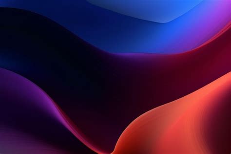 Premium Ai Image A Close Up Of A Colorful Abstract Background With A Curved Design Generative Ai