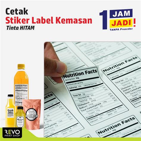 Jual Stiker Segel Stiker Hitam Putih Stiker Label Kemasan Label Nama Stiker Bulat Stiker Botol