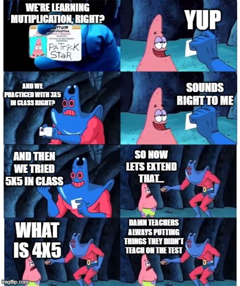 Patrick Not My Wallet Imgflip