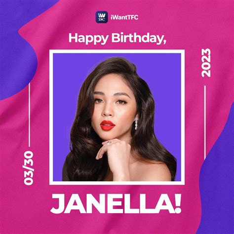 Iwanttfc Happy Birthday Janella 🎂🎁🎉 From Your Iwanttfc