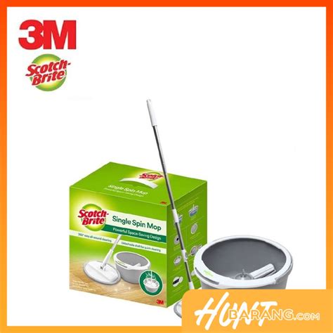 3m Scotch Brite T6 Single Spin Mop Bucket Shopee Malaysia
