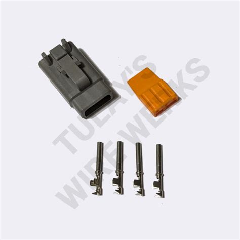 Deutsch DTM 3 Pin Gray Sealed Plug Connector Kit Tulay S Wire Werks