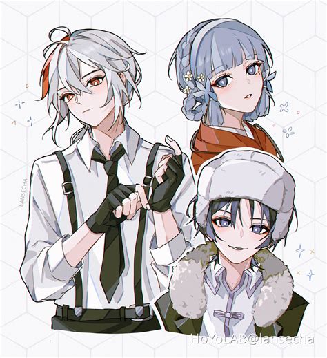 More Genshin X Bsd Genshin Impact HoYoLAB