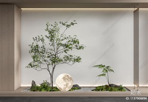 现代庭院小品su模型下载【id1137908896】知末su模型网
