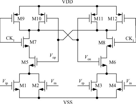 Schematic Of The Comparator Download Scientific Diagram