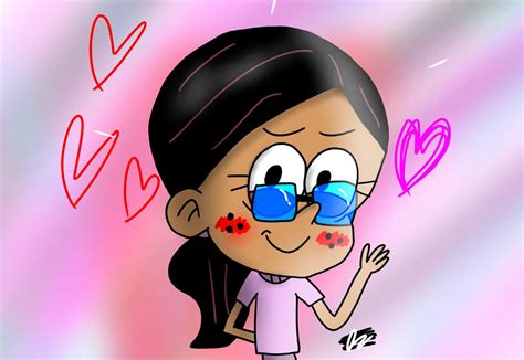 Ronnie Anne With Glasses By Dinoki 0n On Deviantart