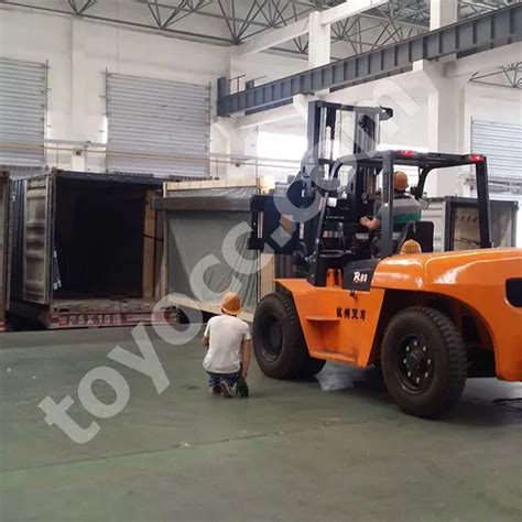 Glass Container Loading And Unloading Tool Forklift Truck Extension